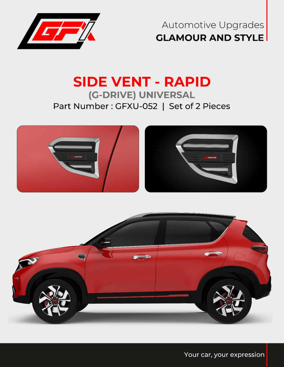 Galio Car Door Handle Guard - Clear PU Protection