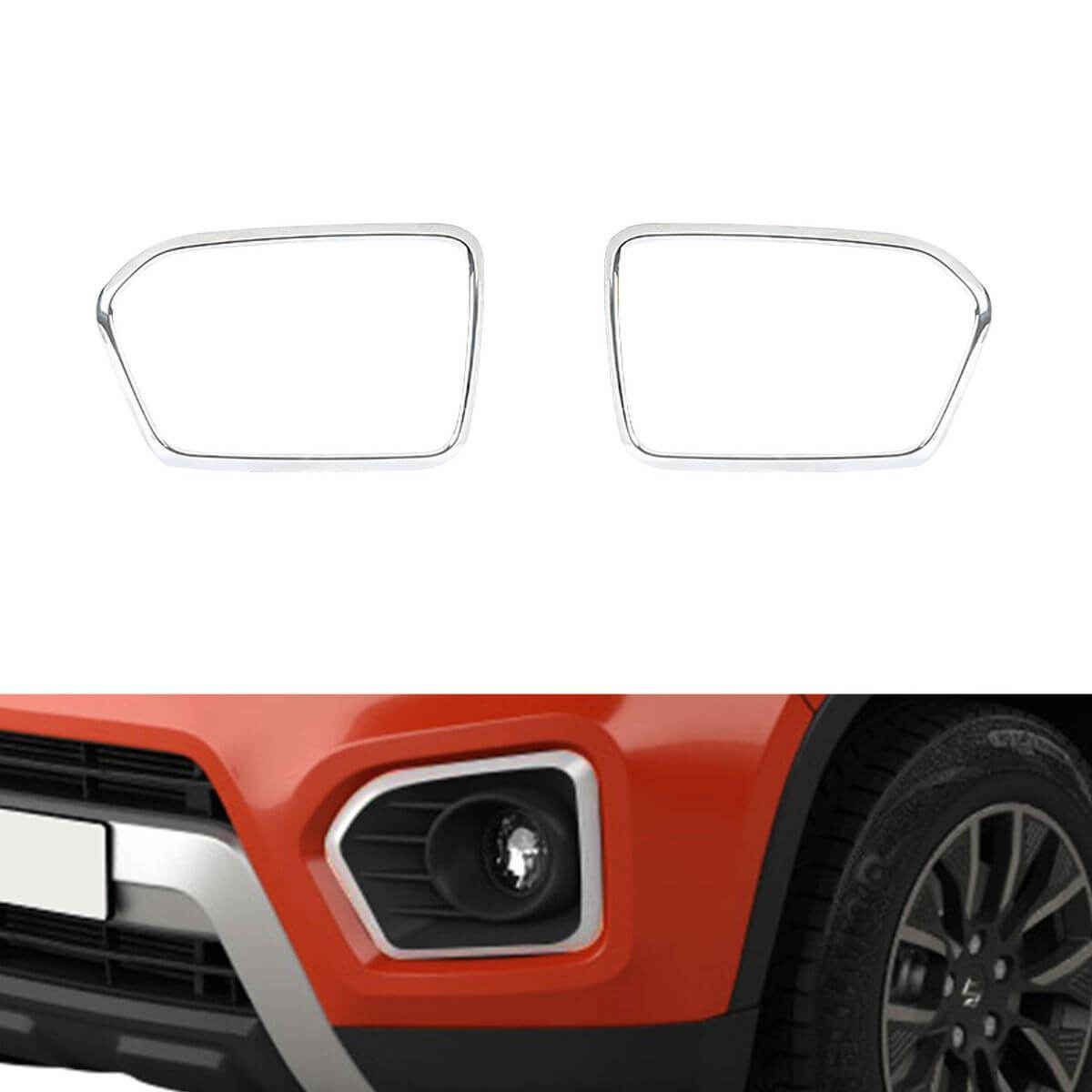 Galio Fog Lamp Cover for Maruti Brezza 2020+