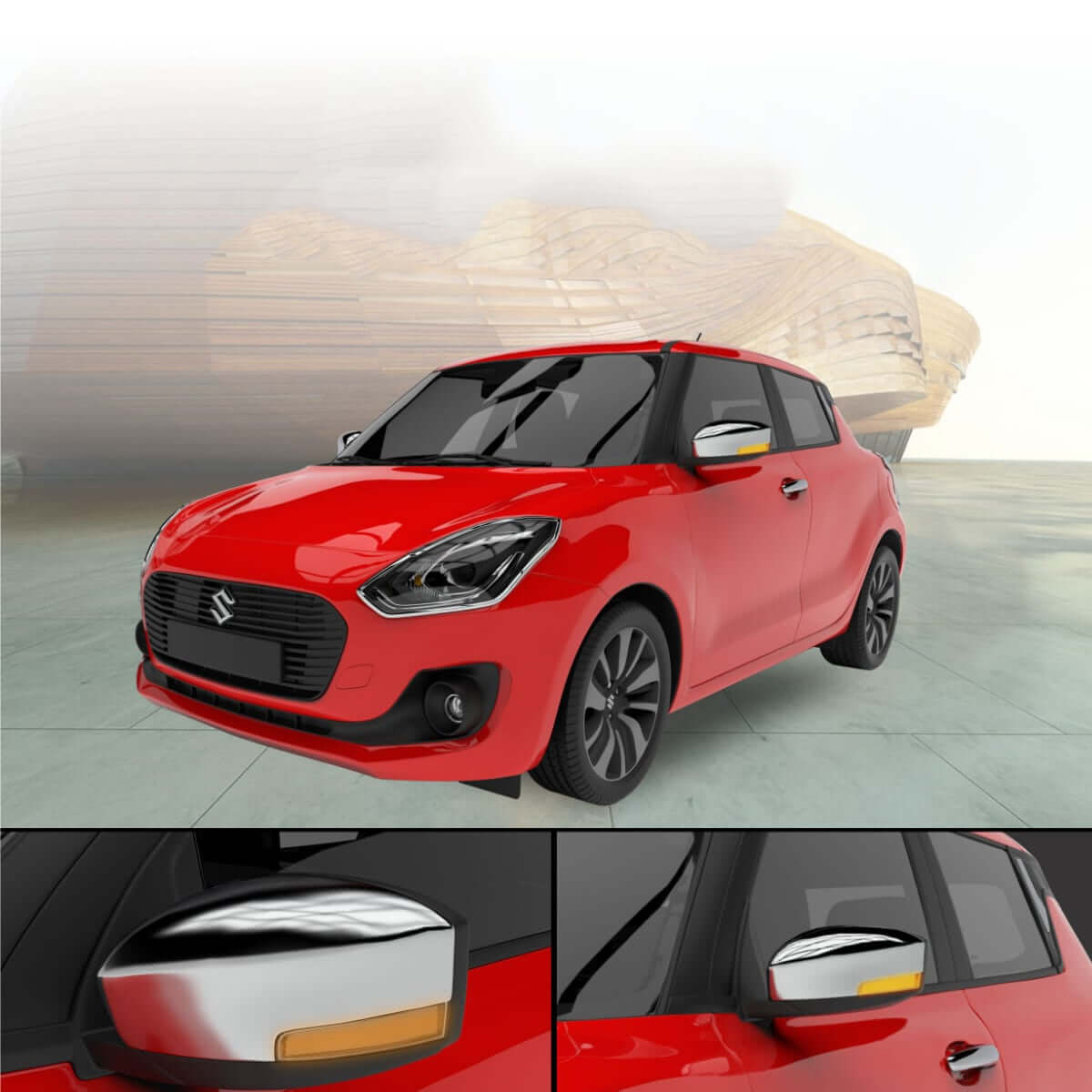 Galio ORVM Cover for Maruti Suzuki Swift (2018+)