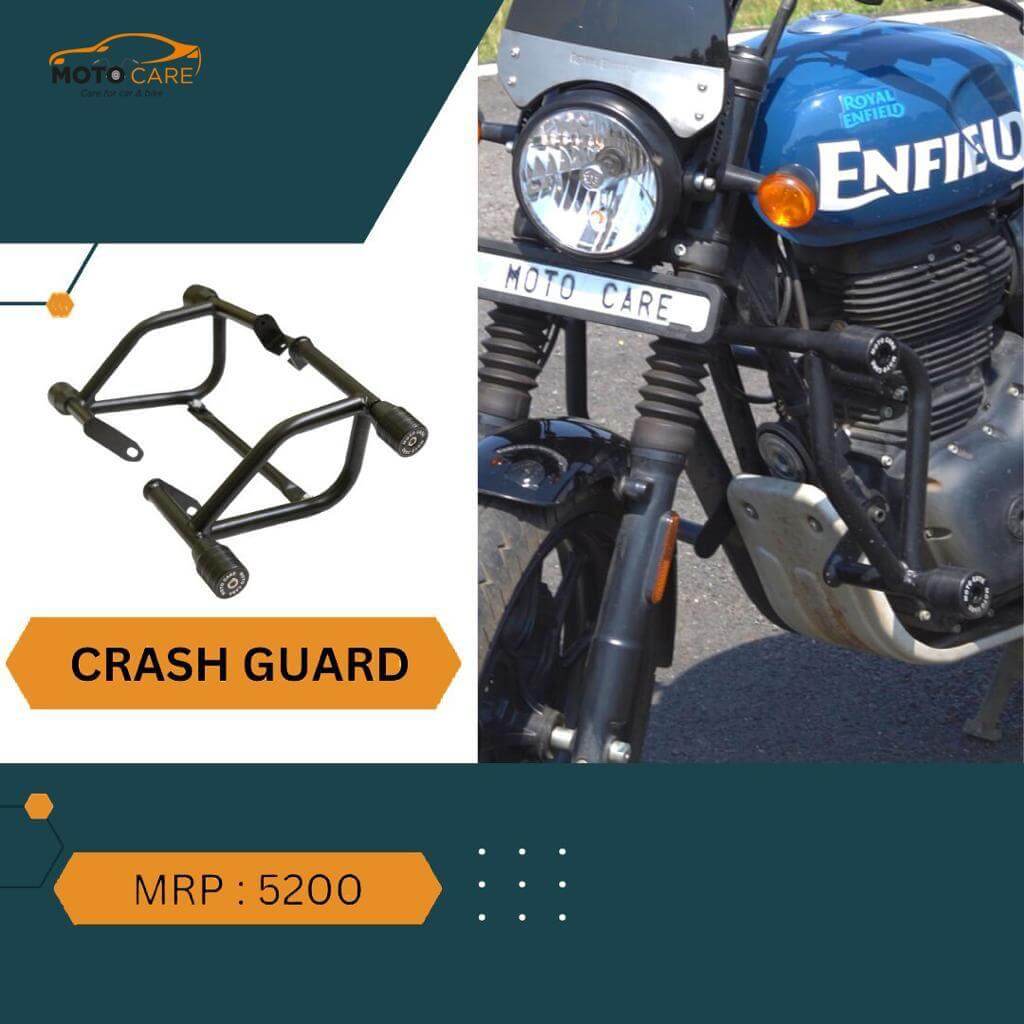 Heavy Metal Crash Guard 4 Sliders for Hunter 350