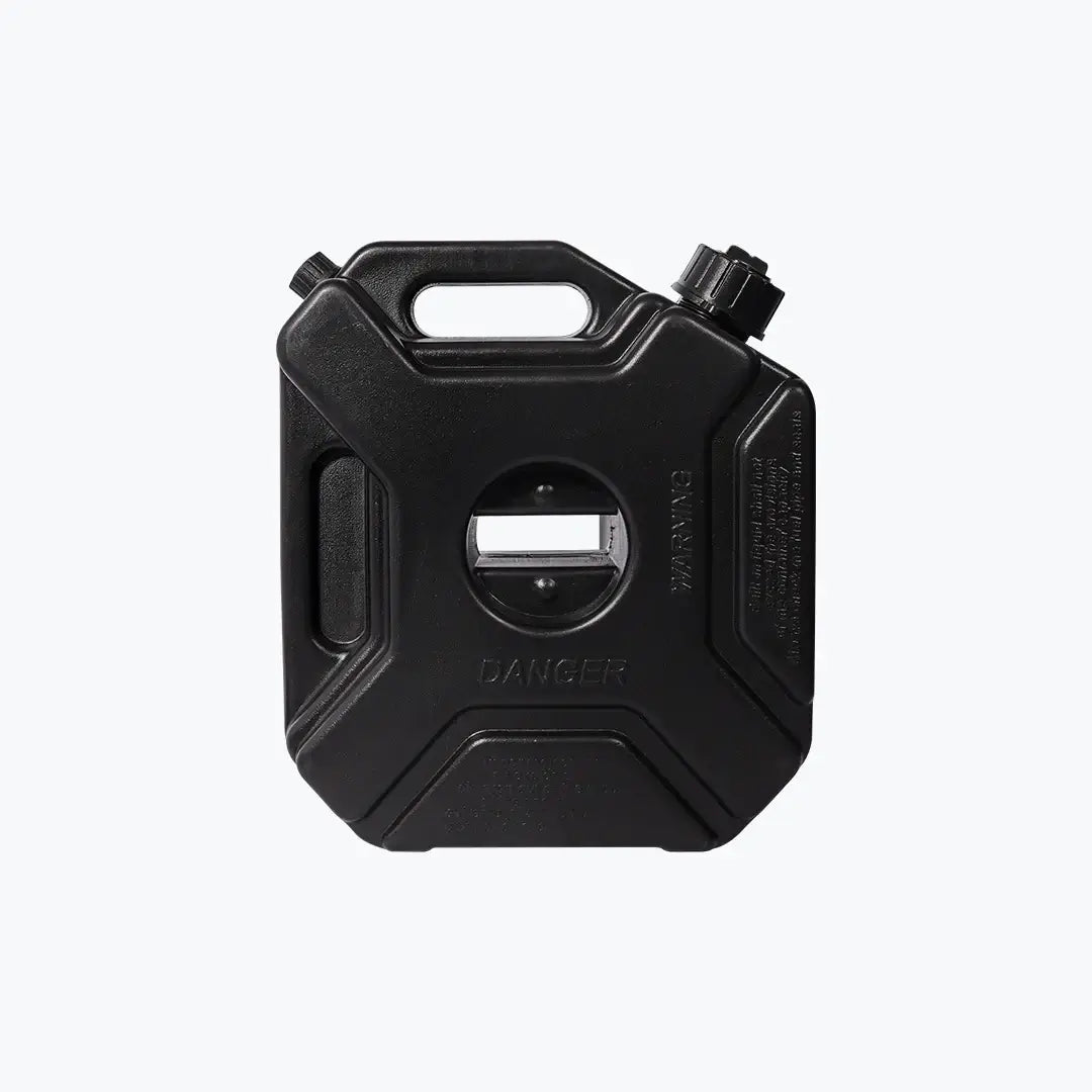 Jerry 5LTR Black Jerrycan with Key Locking Fittings