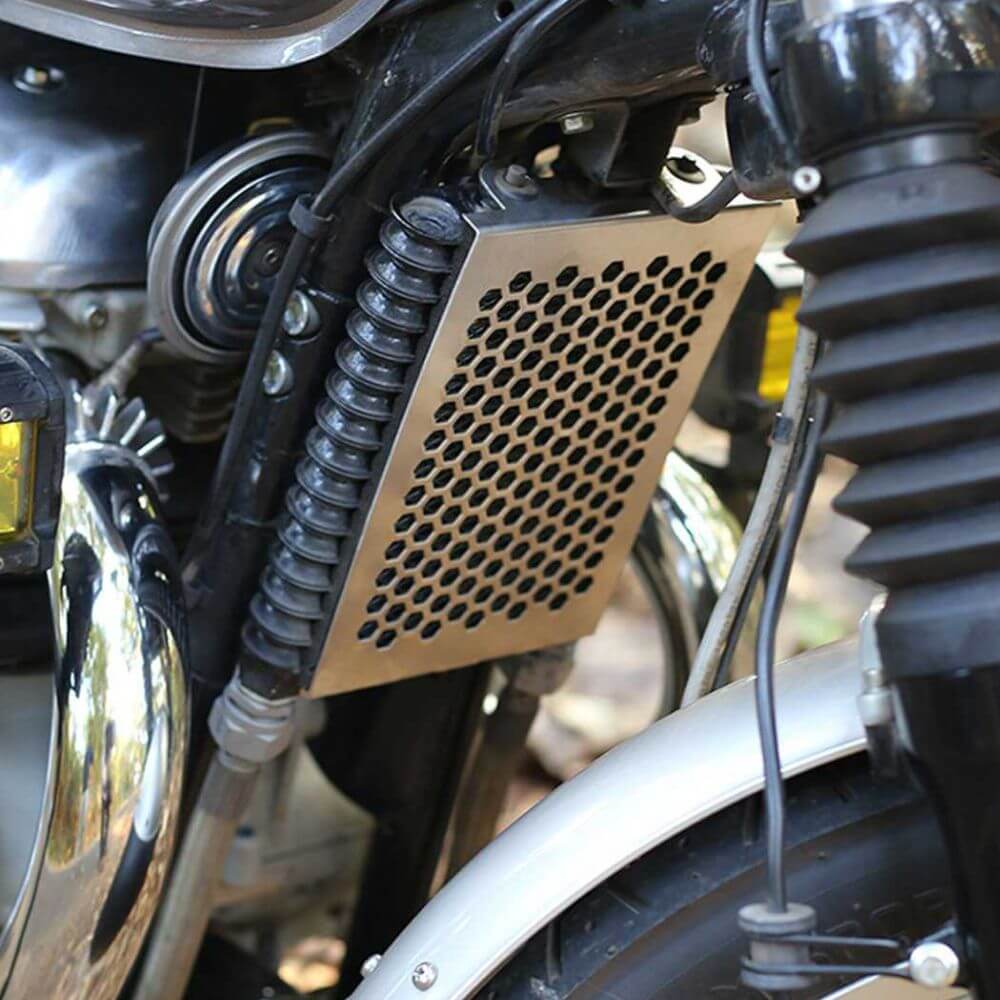 Hexagon Radiator Guard for Royal Enfield Bikes