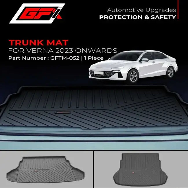 GFX Car Trunk Boot Mat For Hyundai Verna (2020 Onwards)