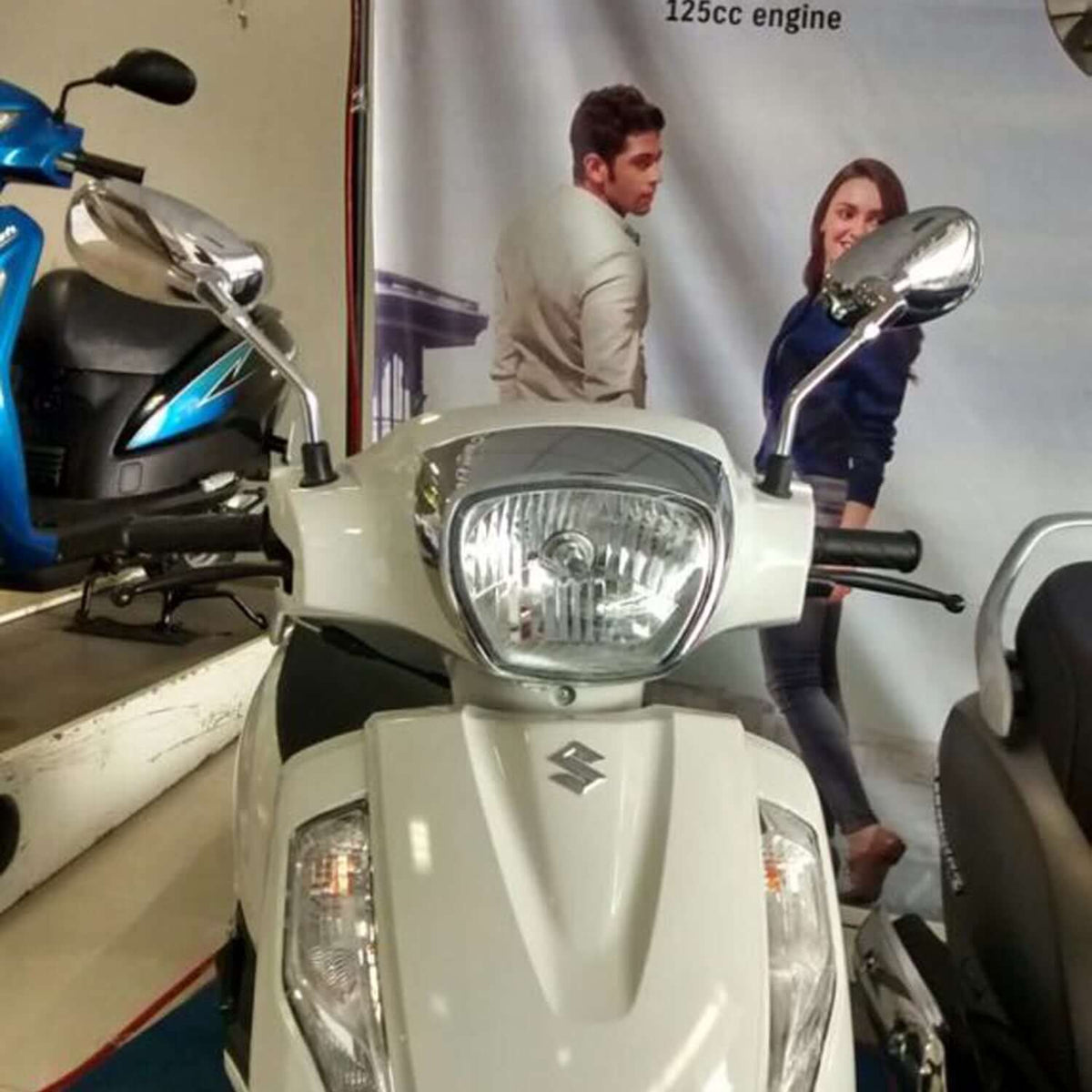 Suzuki Access Chrome Mirrors by Autobird - Set of 2